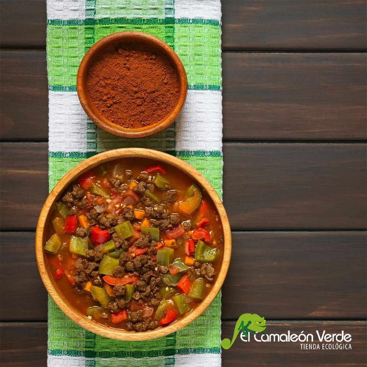 Chorizo vegano - El Camaleón Verde